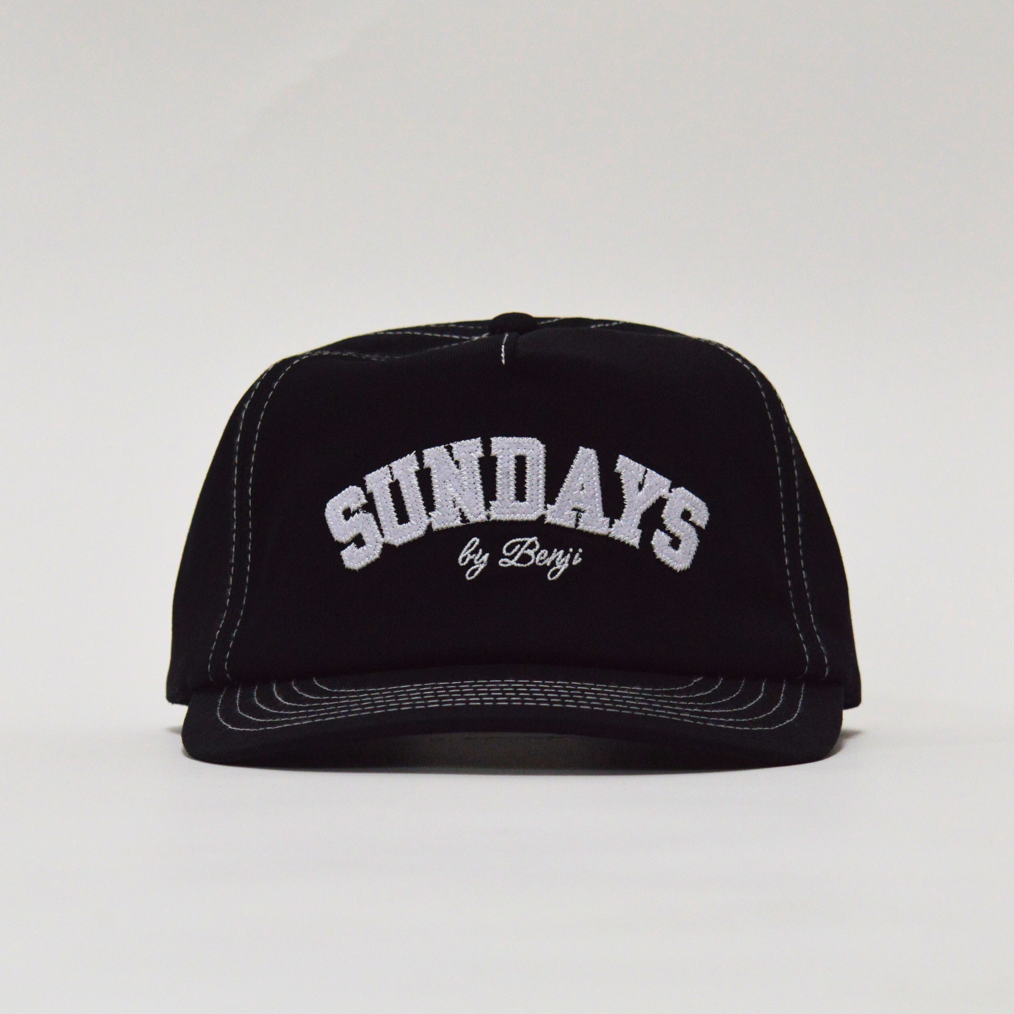 Varsity Hat | Black – SundaysbyBenji